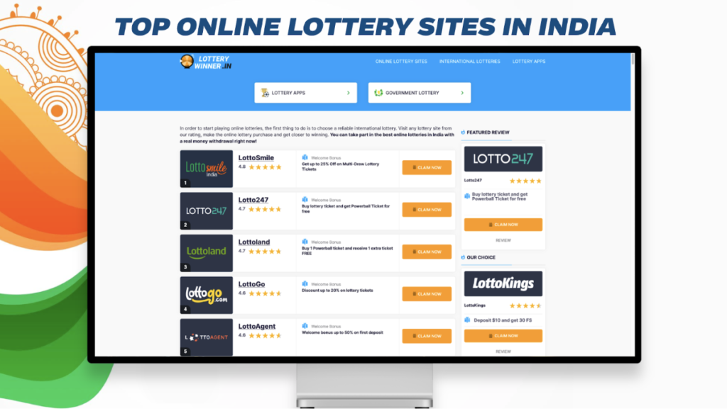 Online lottery in India review